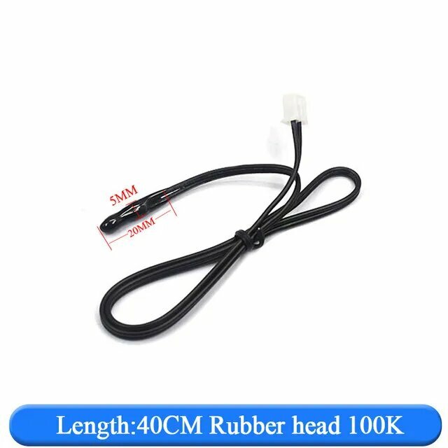 Датчик температуры 40см, Rubber head 100K