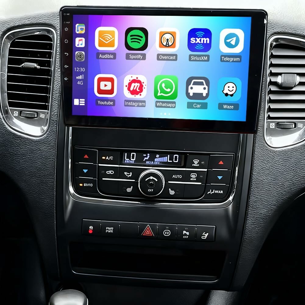 10-дюймовая автомобильная стереосистема для Dodge Durango 2011 2012 2013, обновление головного устройства с сенсорным