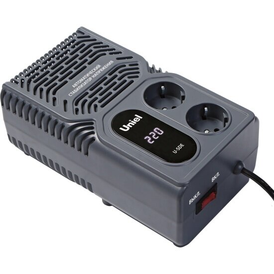 Стабилизатор напряжения Uniel U-SDE 1000W серия "Constant"