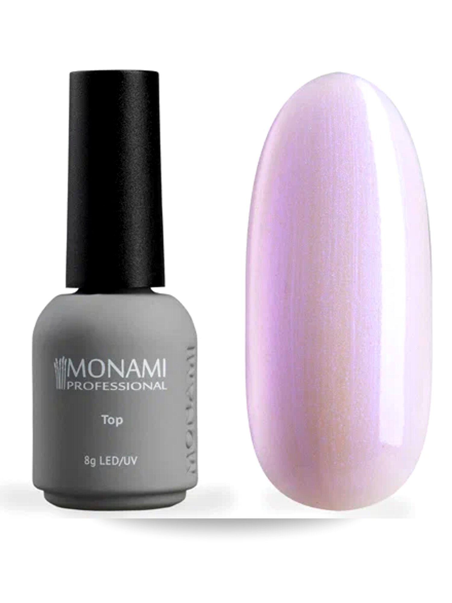 Топ для гель-лака Monami "Super Shine Pearl", без липкого слоя, 8мл