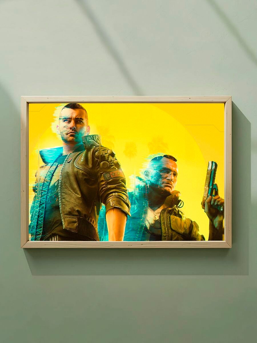 Постер, плакат на стену Cyberpunk 2077 (А3)
