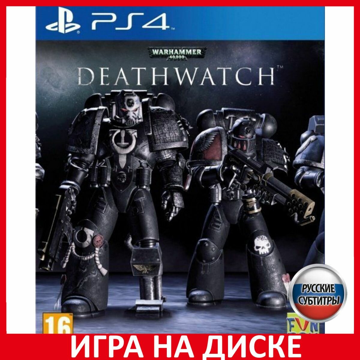 Warhammer 40.000 Deathwatch Русская Версия PS4