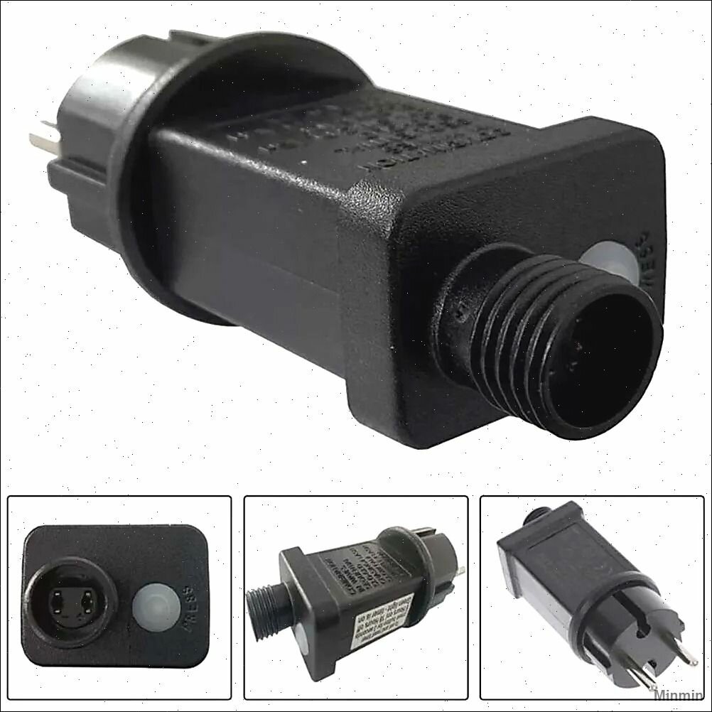 OZ-UVBZ-Адаптер питания 31 В ЕС для светодиодных гирлянд, 8 режимов, водонепроницаемый IP44, поддержка 500 светодиодов, контроллер рождественских занавесок