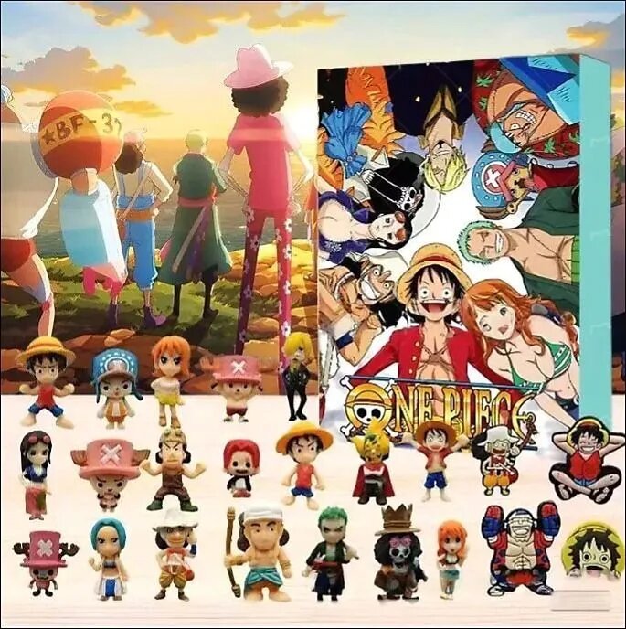 Король пиратов One Piece-Креативный Адвент-календарь