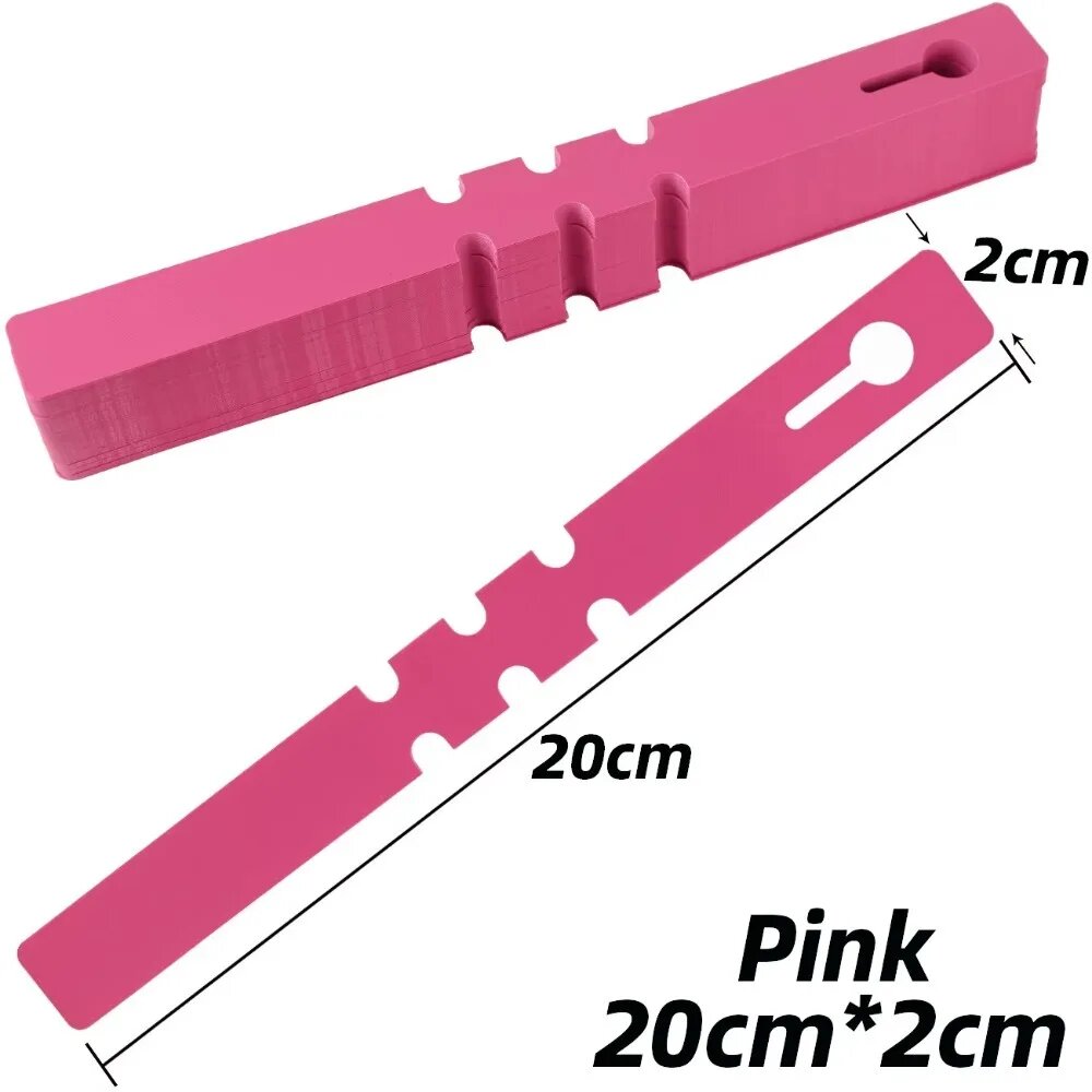 Маркеры для растений ПВХ 100 шт. Розовый, Pink