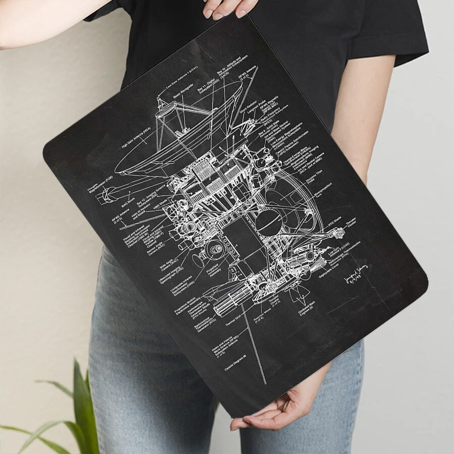 Коврик для мыши Cassini Probe Blueprint, цвет W7-068