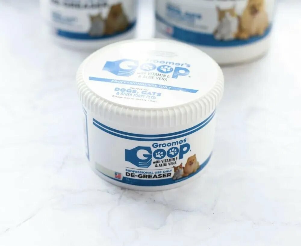 Groomer's Goop Обезжиривающая паста для шерсти банка розлив США 396 мл.