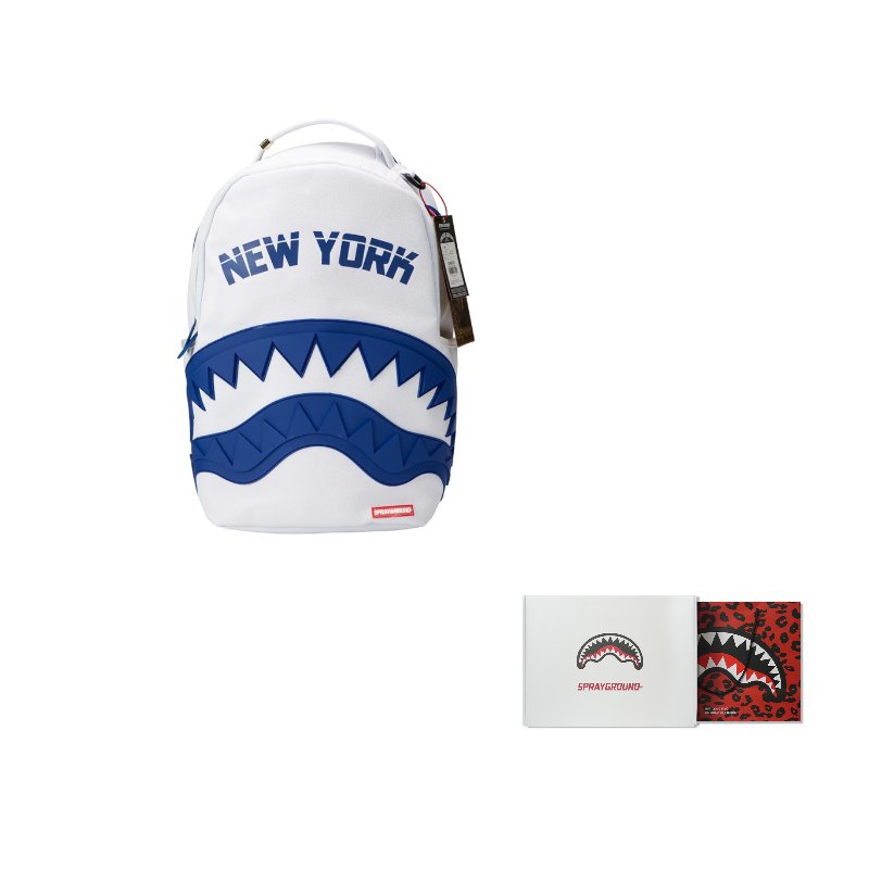 Рюкзак унисекс SPRAYGROUND PVC натуральный белый, большого размера, арт. 20901037