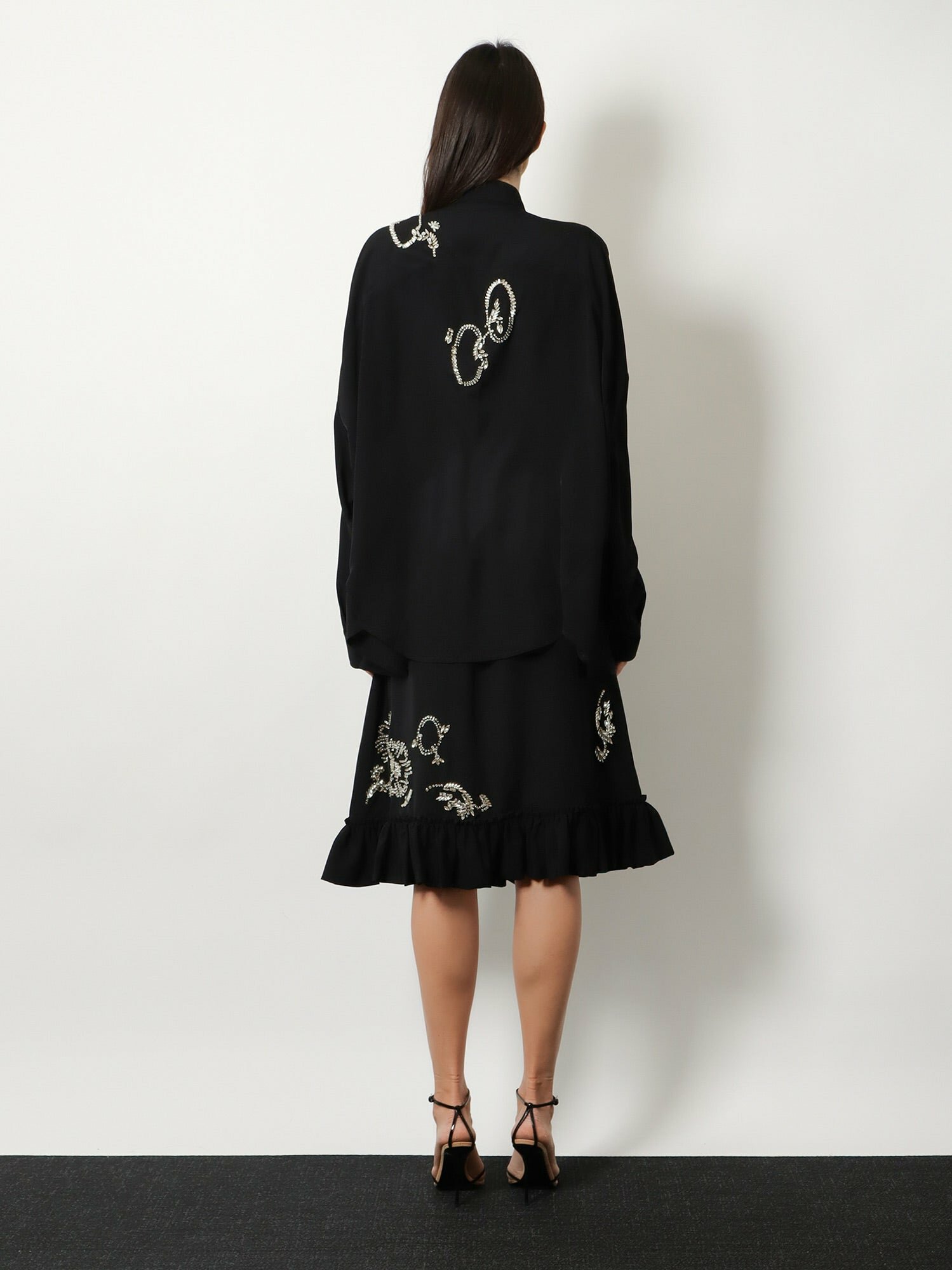 Рубашка Dries Van Noten, размер S, черный — фото 1