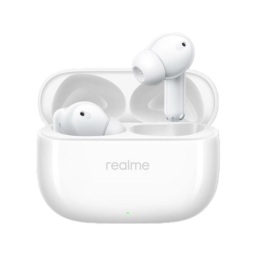 Гарнитура беспроводная Realme Buds T310, Bluetooth, внутриканальные (TWS), белый, 6941764436893