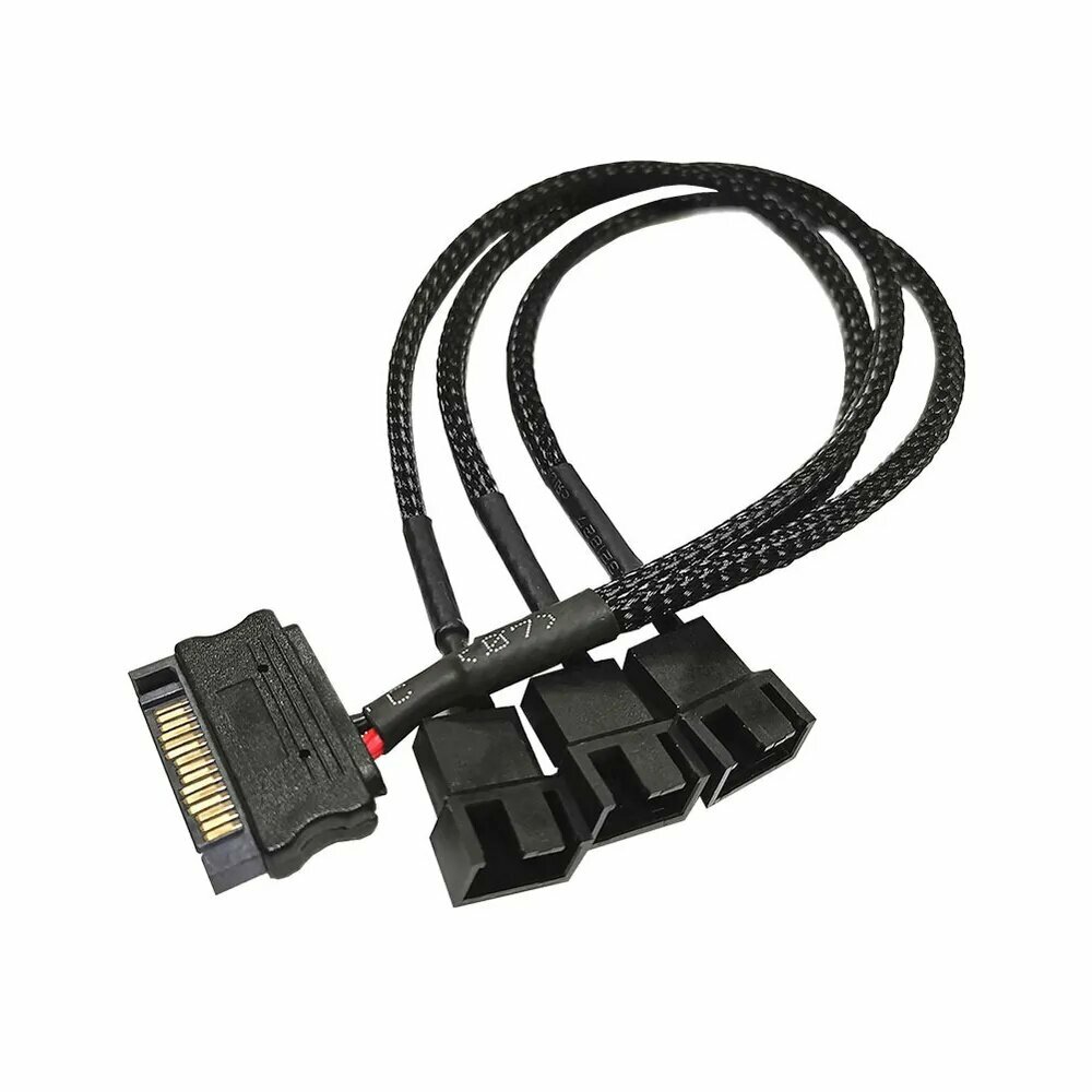 Сетевой кабель питания, 1.2 м, черный