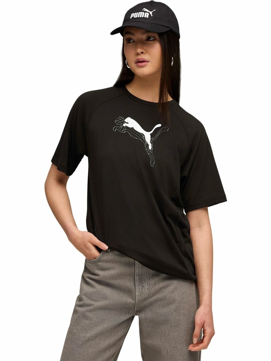 Футболка спортивная EVOSTRIPE Relaxed Graphic Tee