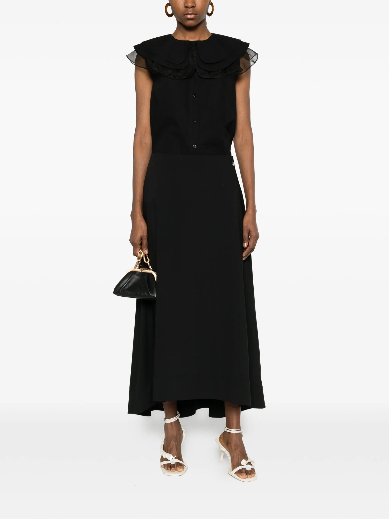 Юбка CURIEL Asymmetrical midi skirt, размер 40 — фото 1