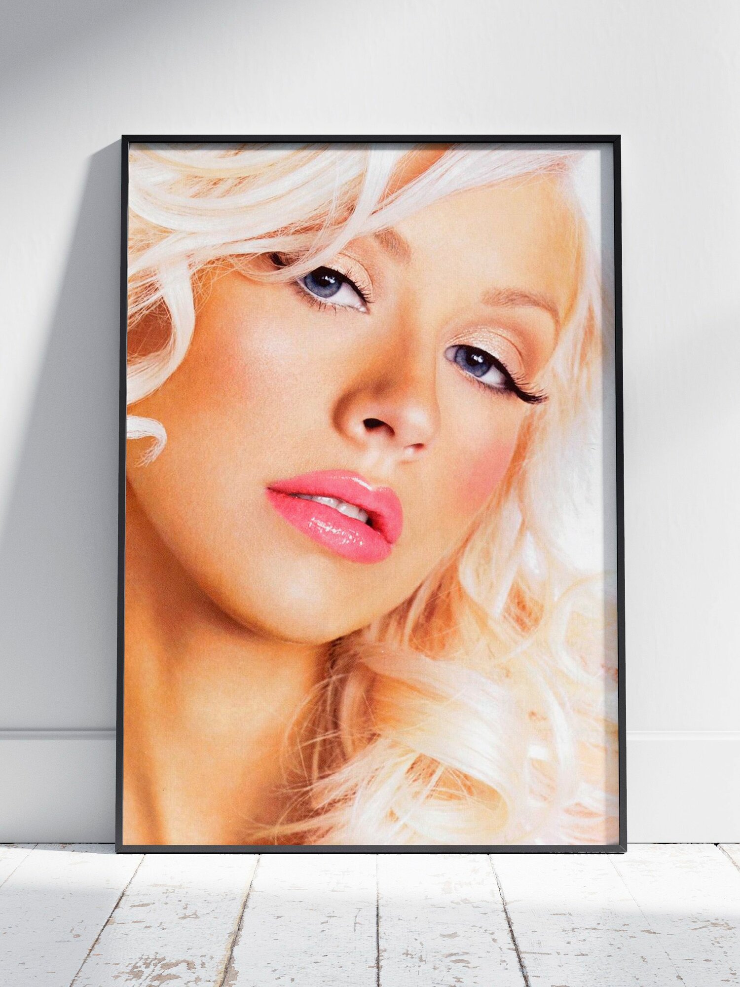 Плакат на стену для интерьера Кристина Агилера (Christina Aguilera 45) - Постер по музыке и артисту формата A4 (21x30 см)
