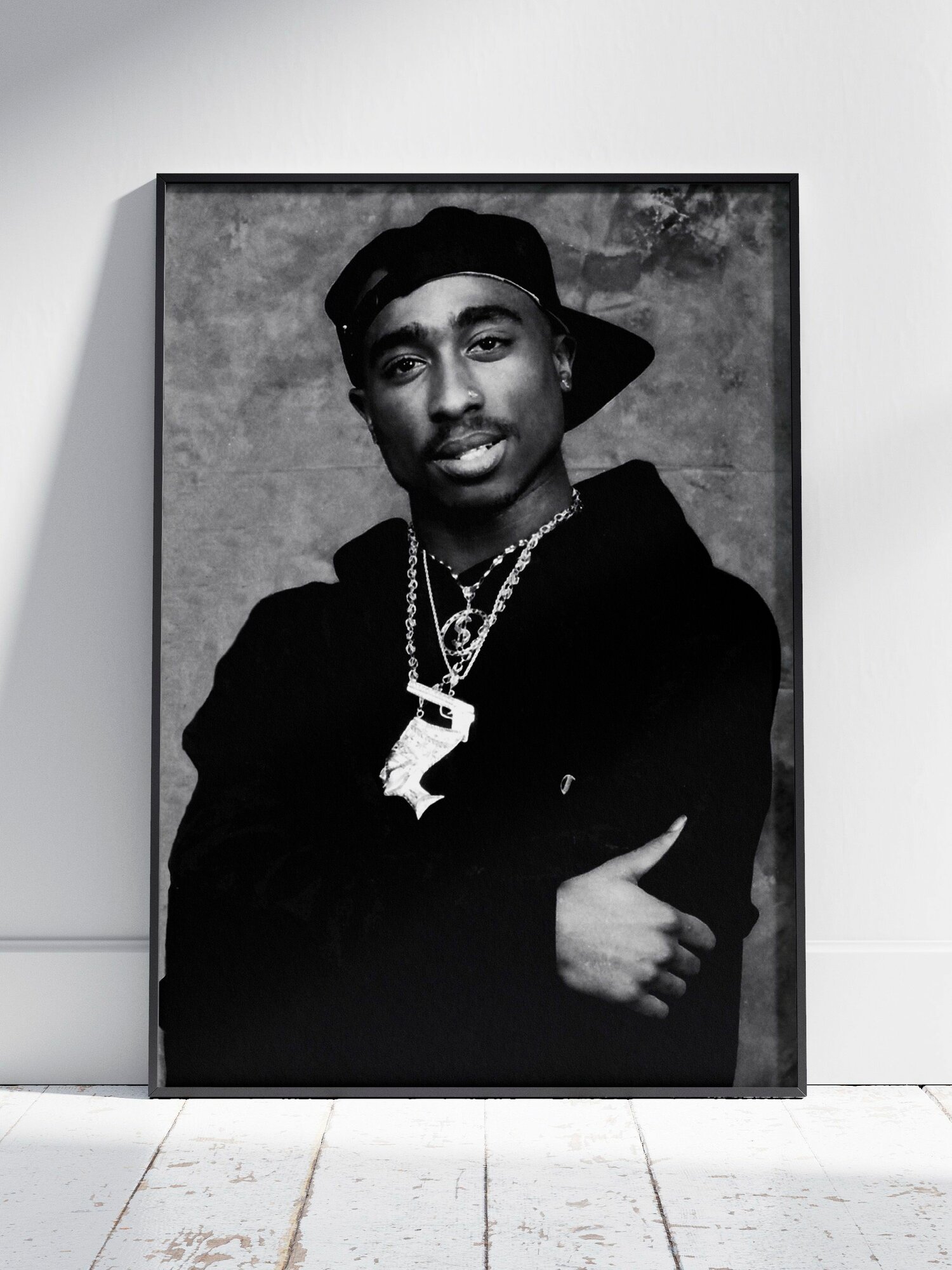Плакат на стену для интерьера Тупак Шакур (Tupac - 2pac 19) - Постер по музыке и артисту формата A4 (21x30 см)