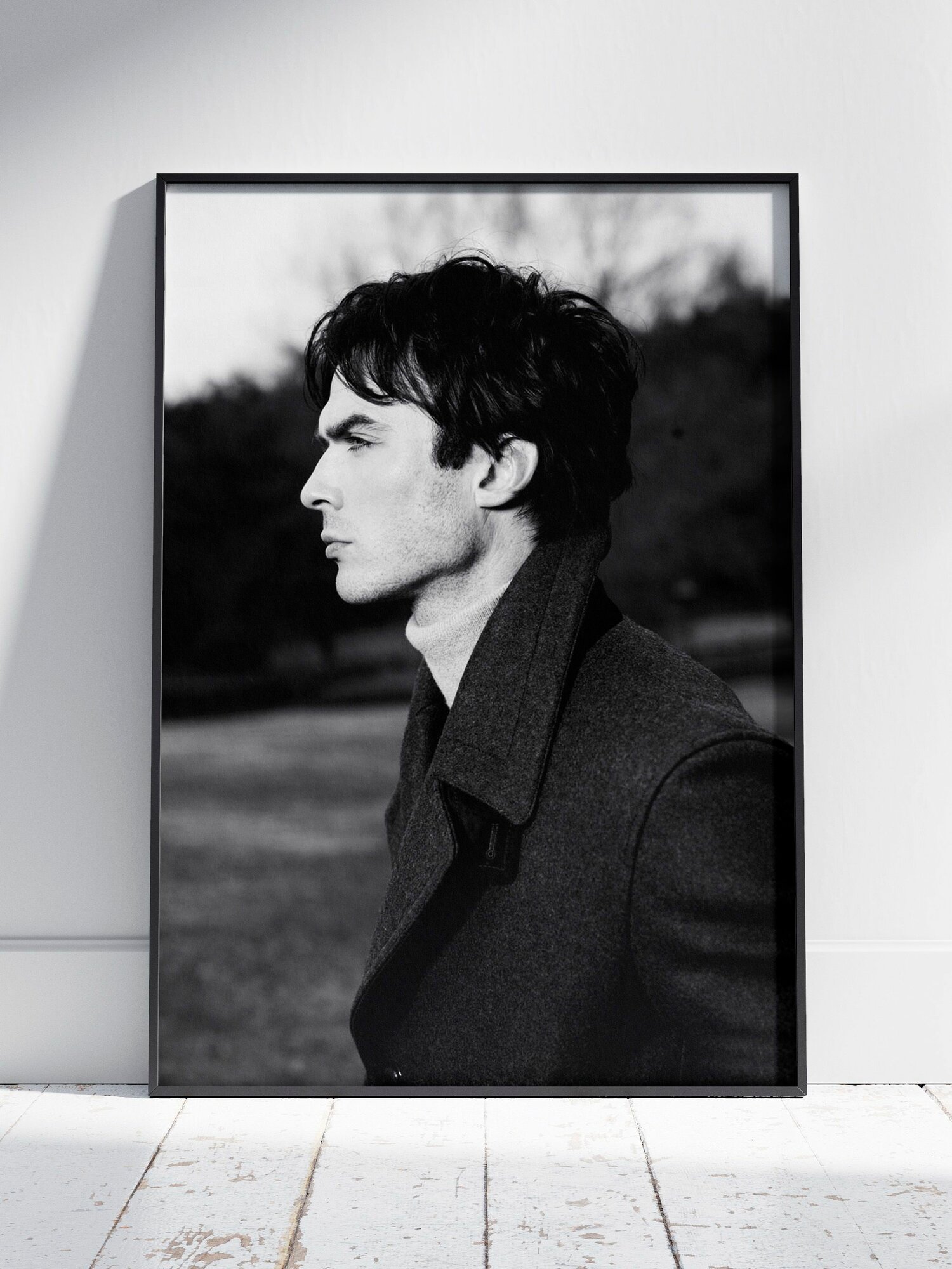 Плакат на стену для интерьера Иэн Сомерхолдер (Ian Somerhalder 17) - Постер по актеру фильма, кино, сериала формата A4 (21x30 см)