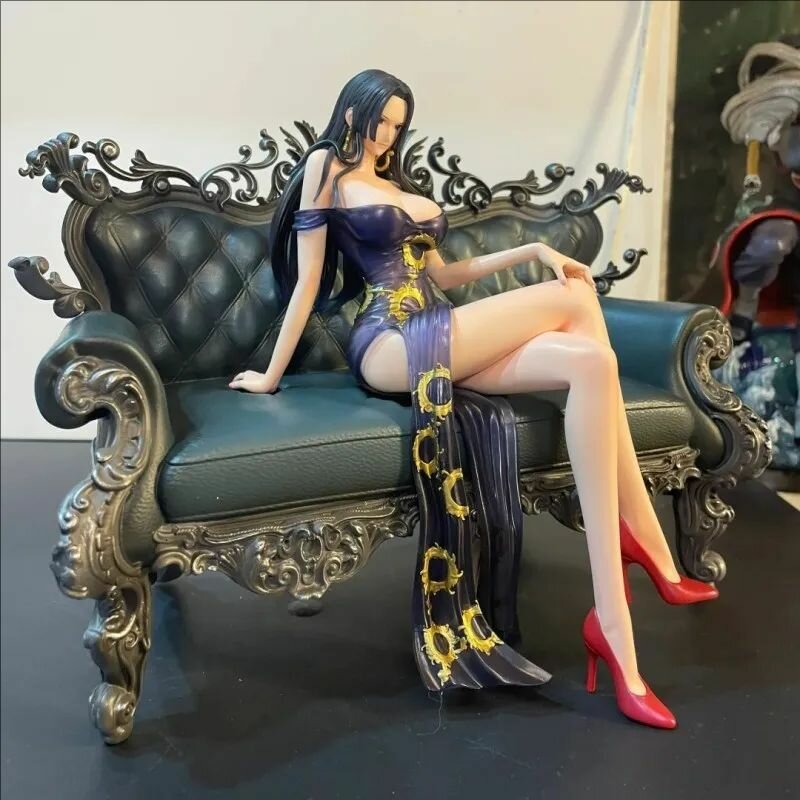 Фигурка аниме 18+ сексуальная девушка (One Piece Sofa Boa Hancock)17cm-пакет