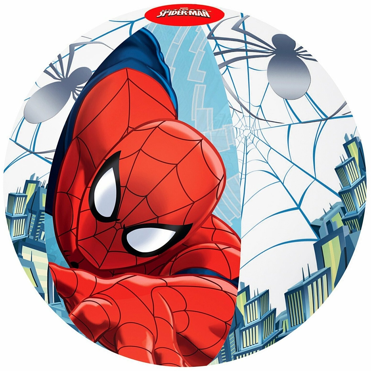 Мяч надувной для плавания Spider-Man 51 см, от 2 лет 98002 694257