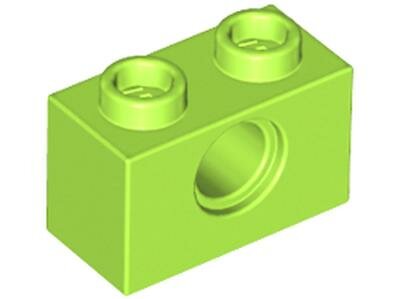 Деталь Lego 3700 Technic, Brick 1 x 2 with Hole