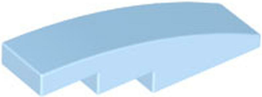 Деталь Lego 61678 Slope, Curved 4 x 1