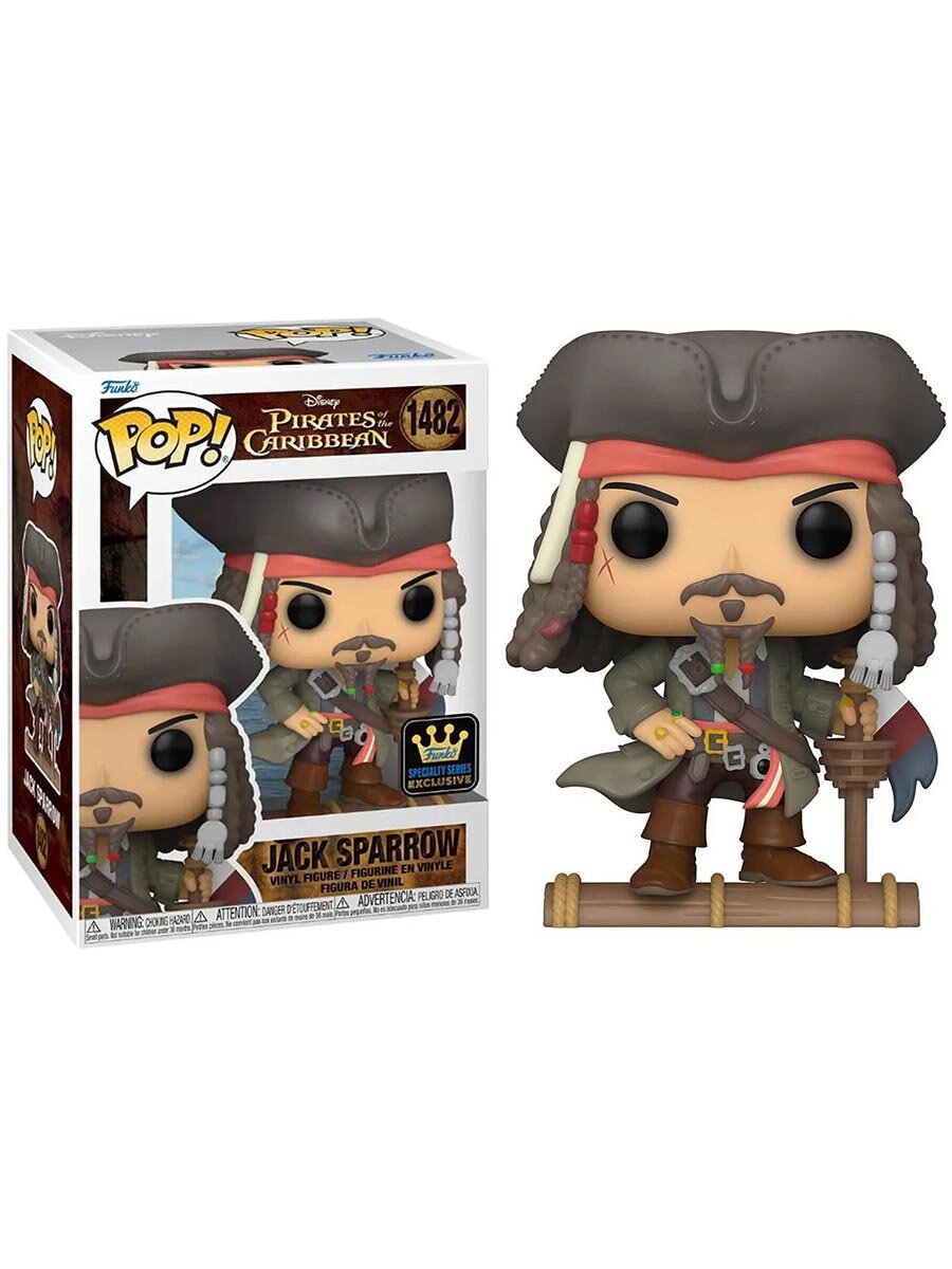 Фигурка Funko POP! Капитан Джек Воробей (Captain Jack Sparrow) #1482 (Эксклюзив)