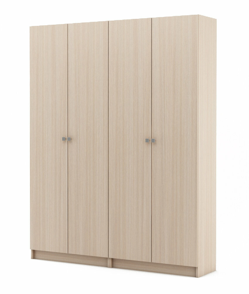 Шкаф для одежды Бостон (Лондон) 15 распашной, ЛДСП, 160 см x 38 см x 203 см