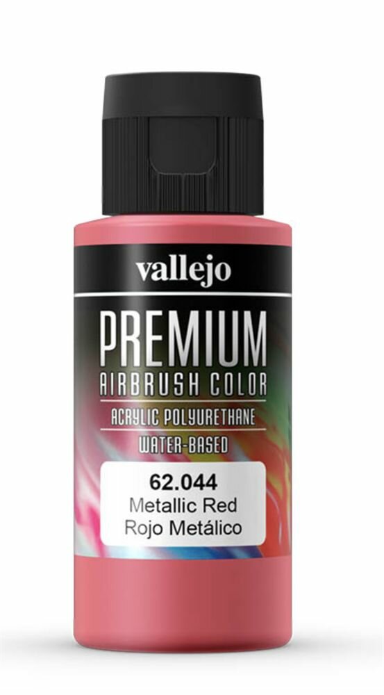 Краска 62044 Premium Color - P-M Metallic Red 60 ml. Vallejo 62044