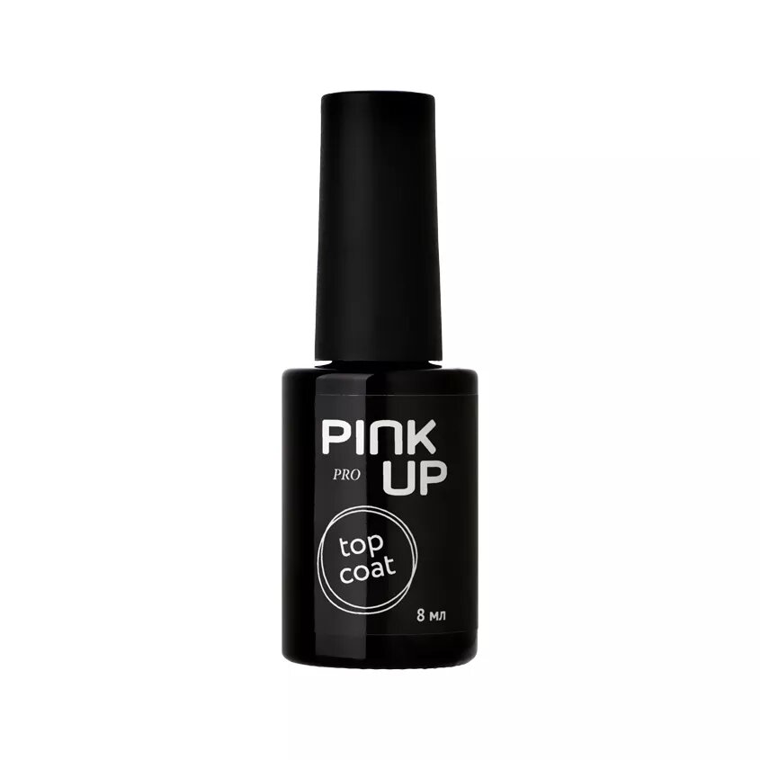 Верхнее покрытие для ногтей PINK UP `GEL PRO` UV/LED без липкого слоя 8 мл