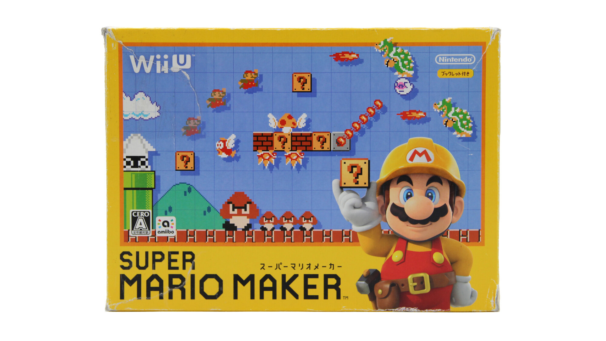 Super Mario Maker + Artbook (Nintendo Wii U, NTSC-J)
