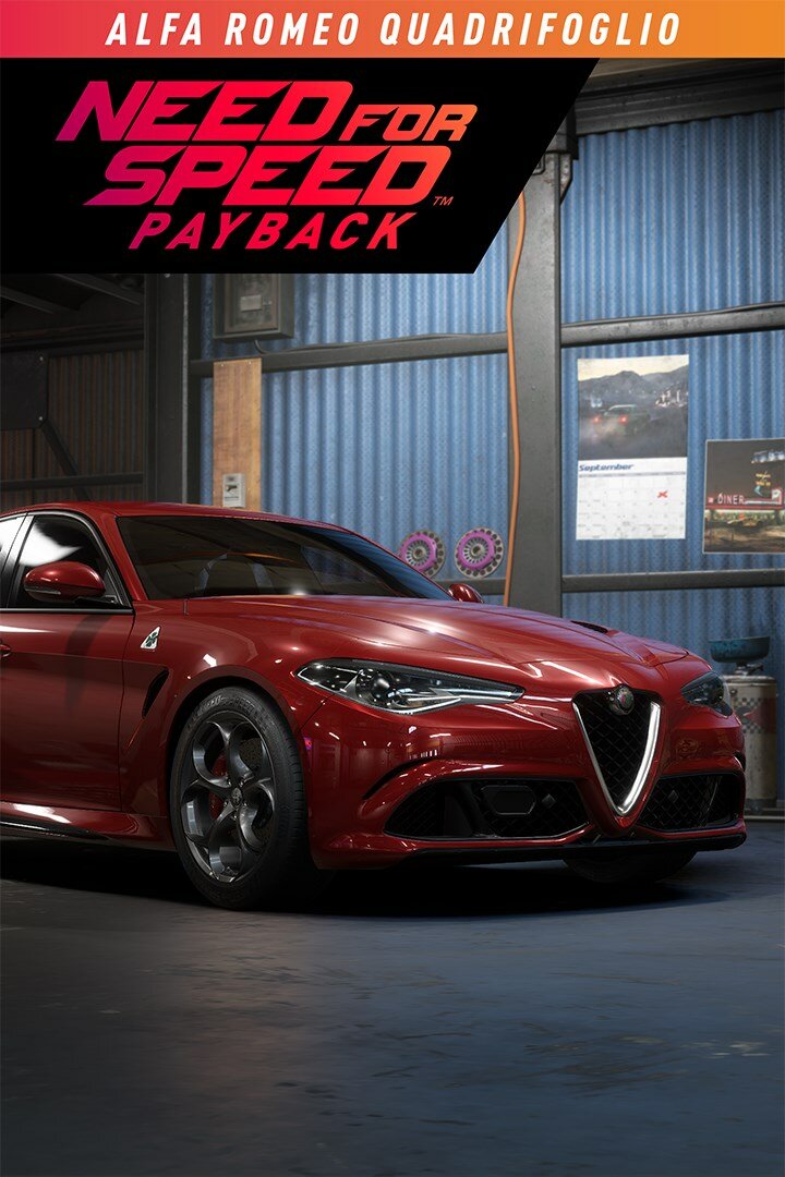 Need for Speed™ Payback: Alfa Romeo Quadrifoglio — дополнение (DLC) — дополнение (DLC) для Xbox / Microsoft Store · Xbox One, Xbox Series X|S · цифровой ключ · нужна базовая игра