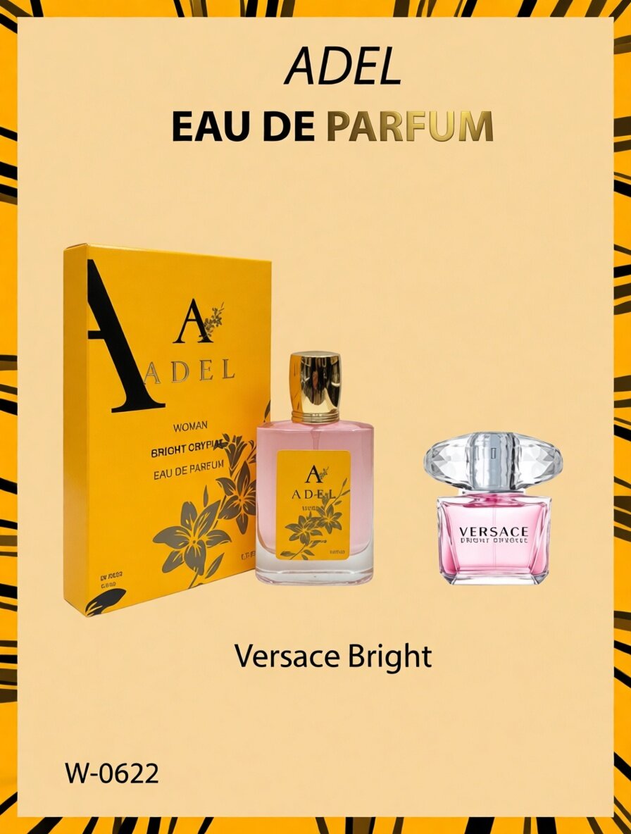Духи ADEL Bright, женские, по мотивам Versace, цветочный фруктовый аромат