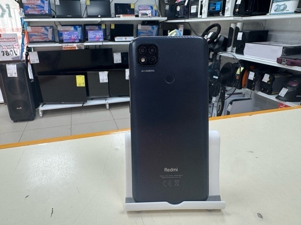 Смартфон Xiaomi Redmi 9C NFC 4/128Gb RU (Midnight Gray/Серый) Б\У уценка