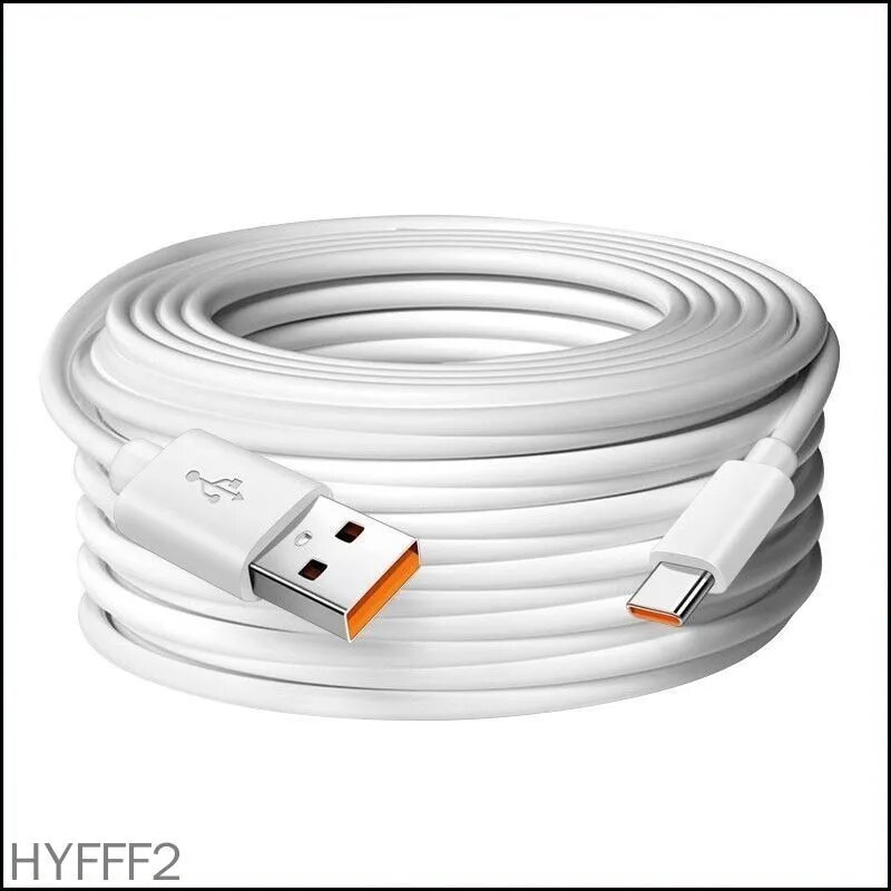 Кабель для мобильных устройств, 10 м, белый