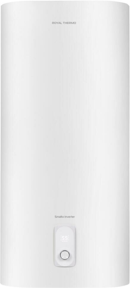 Водонагреватель Royal Thermo RWH 50 Smalto Inverter Белый Прямоугольный/плоский Эмаль сухой тэн