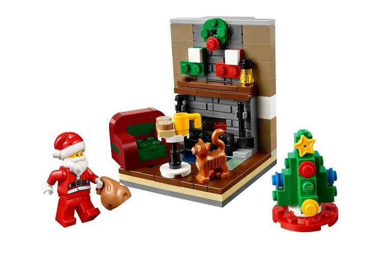 Конструктор LEGO Santa Claus Visit, 167 деталей, 40125