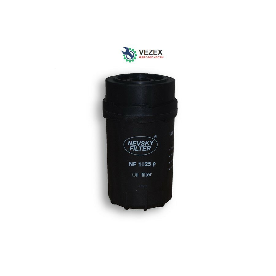 NEVSKY-FILTER NF1025P фильтр масляный!\Cummins 3.8 ГАЗ 3308 33081 Садко 33086 Земляк 3309 3310 Валдай
