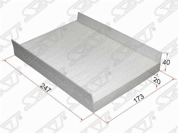 Фильтр салонный SAT ST-97133-1H000 Kia Ceed 06-12, Hyundai i30 07-12