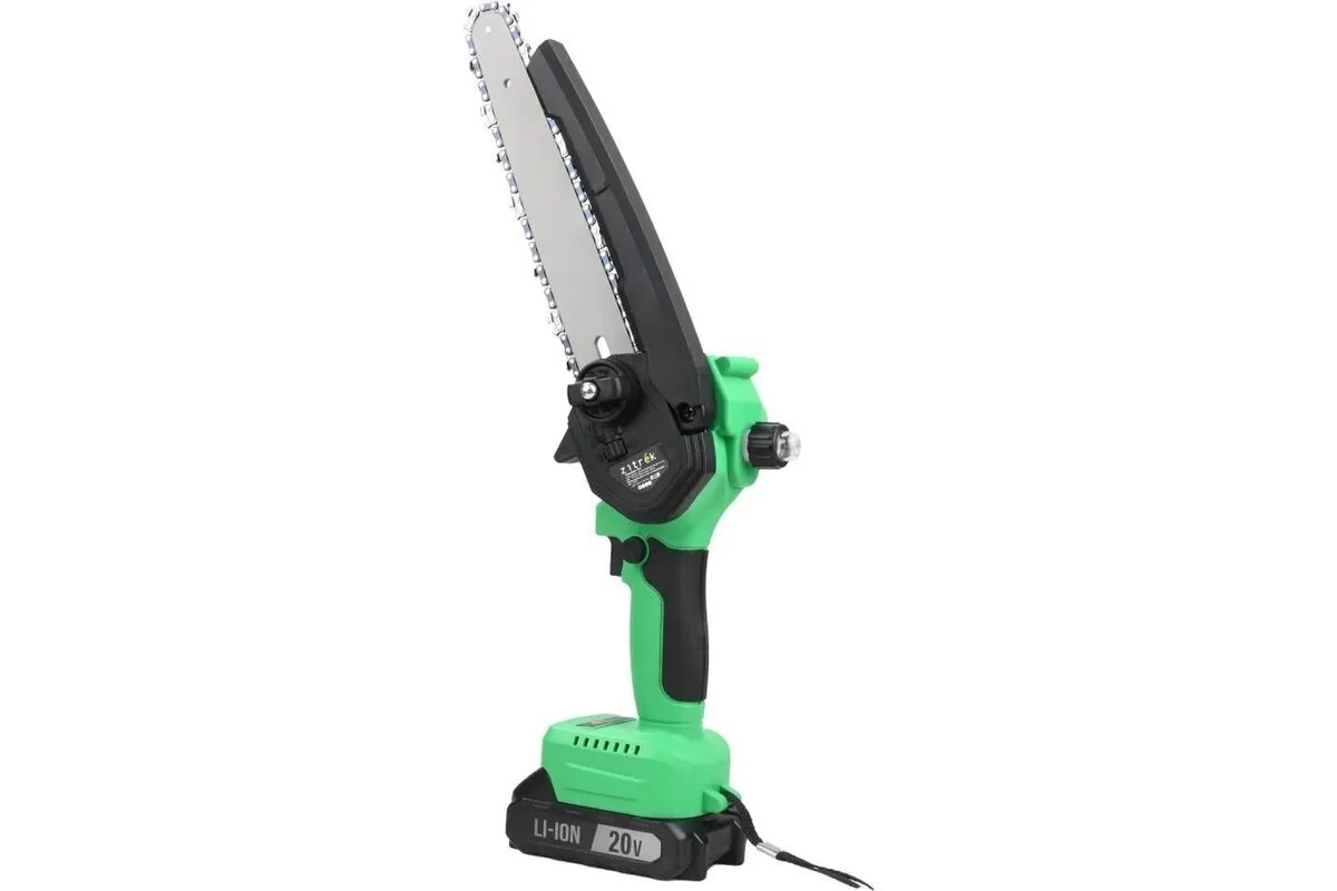 Zitrek Пила цепная аккумуляторная GreenSaw 20 Extra power (20В, 4,0Ач Li-ion аккум. 1шт, ЗУ) 082-1851-1