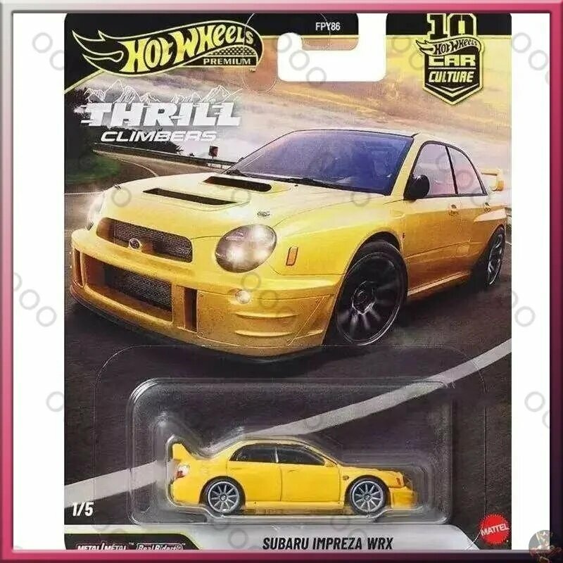Машинка CAR CULTURE THRILL CLIMBERS 1/64 SUBARU IMPREZA WRX FPY86
