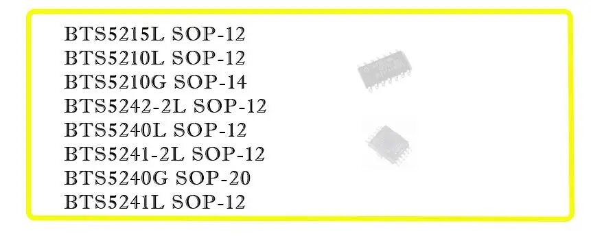 Модуль платы разработки BTS5240L BTS5210L BTS5215L BTS5241L BTS5210G BTS5240G BTS5241L SOP-12