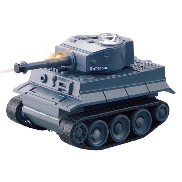Радиоуправляемый танк CONUSEA 1/100 металлический blue