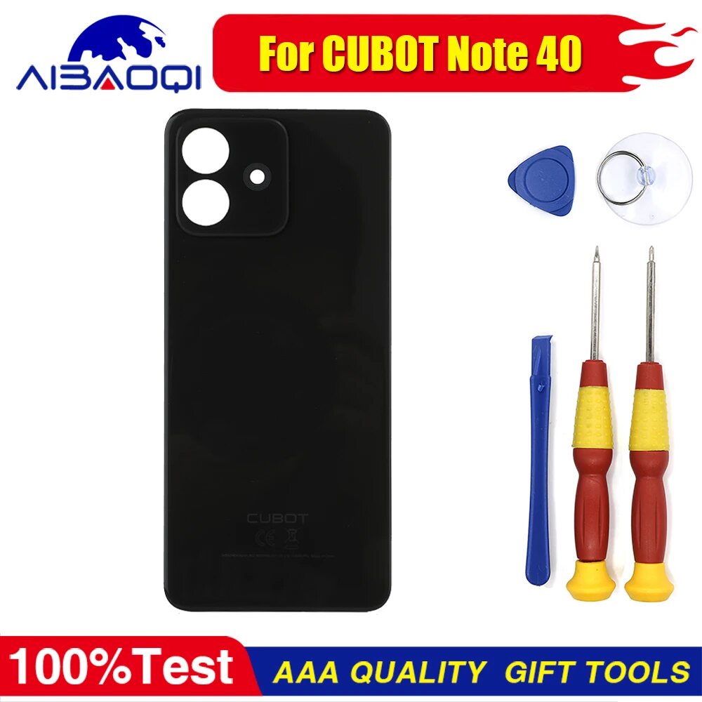 Оригинальный защитный чехол для аккумулятора Cubot Note 20 Pro Note 21 Note 40 Note 50 Note 40 Black