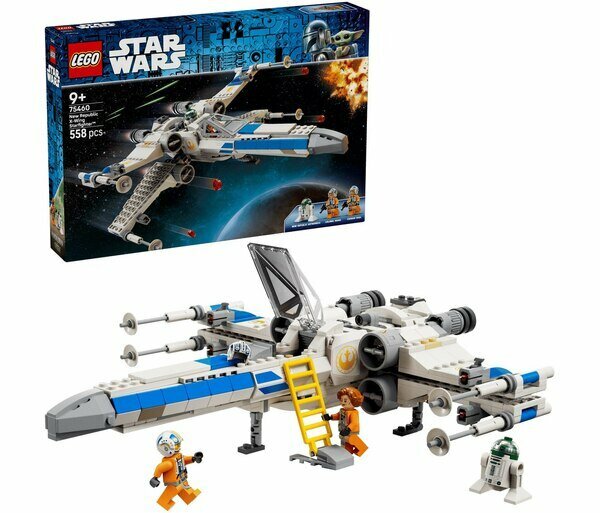 Конструктор LEGO Star Wars 75460 Истребитель X-wing Новой Республики (Lego 75460)