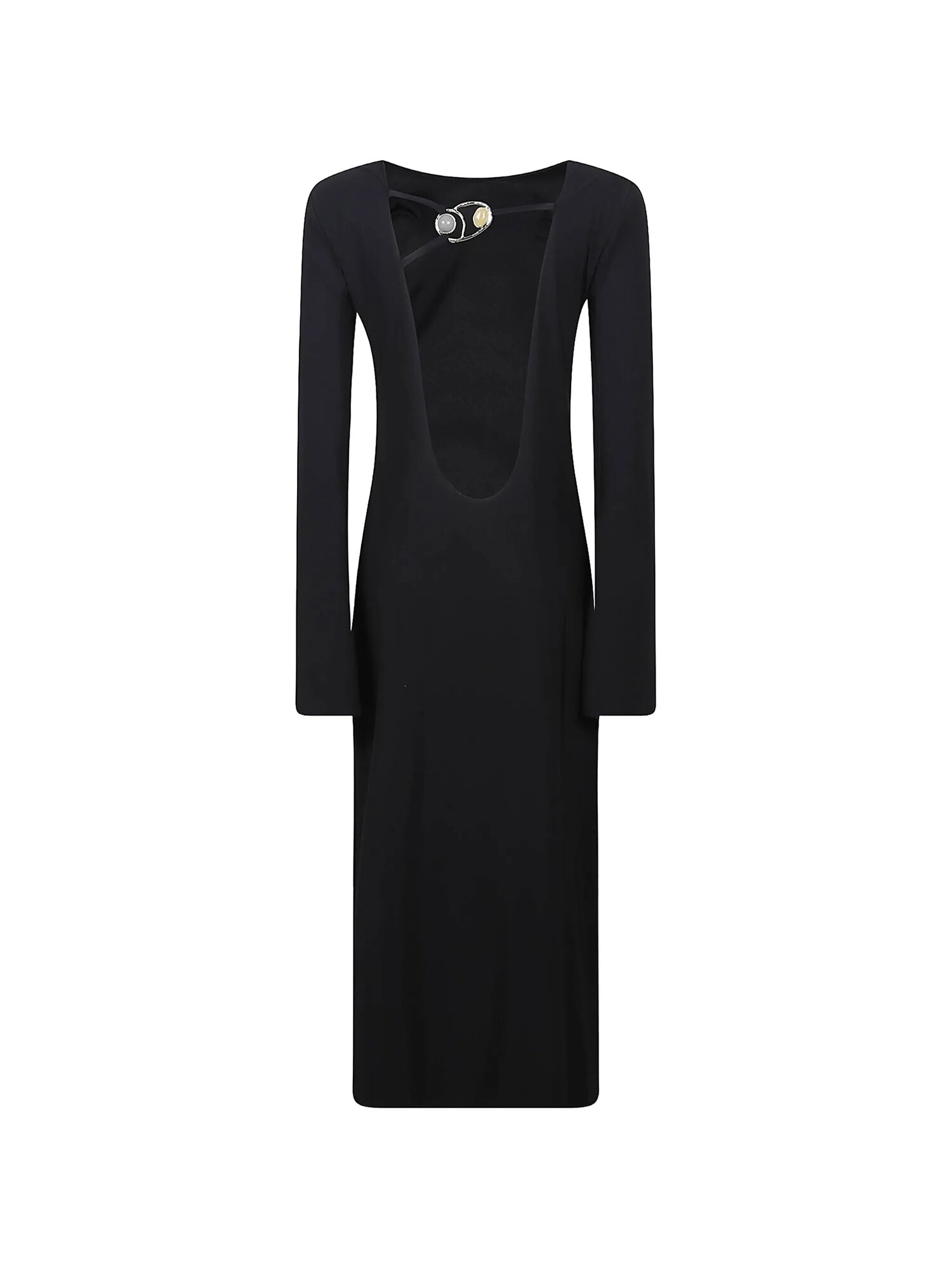 Платье Larissa embellished open-back dress