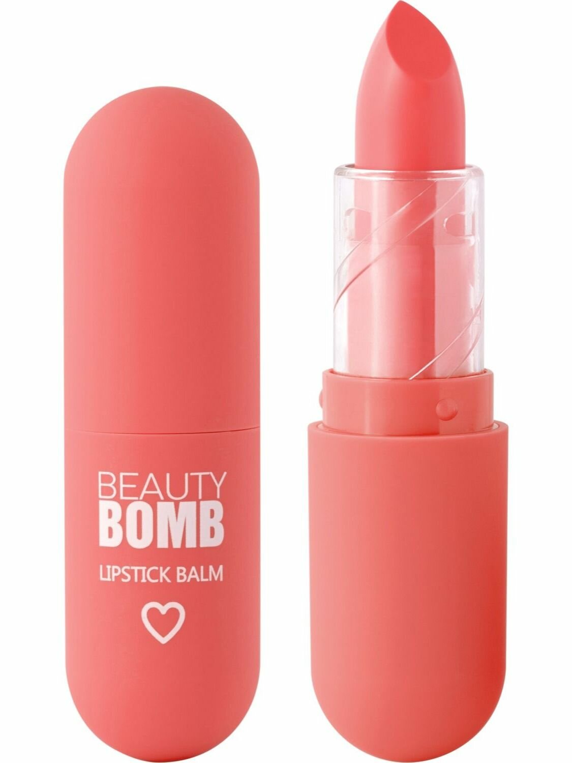 Beauty Bomb Помада-бальзам для губ Тон 04 Коралловый Color Lip Balm