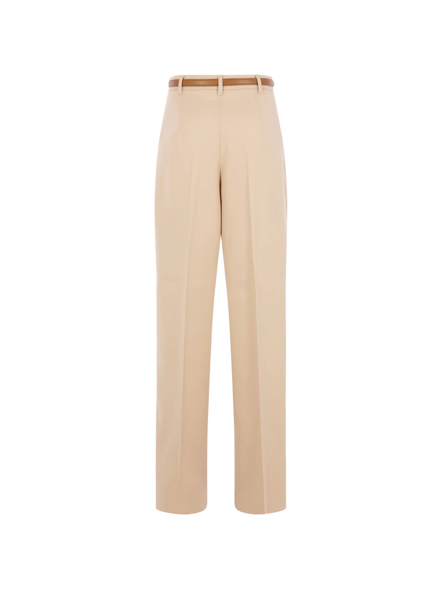 Брюки Max Mara Belted pleated trousers, размер 44, разноцветный — фото 1