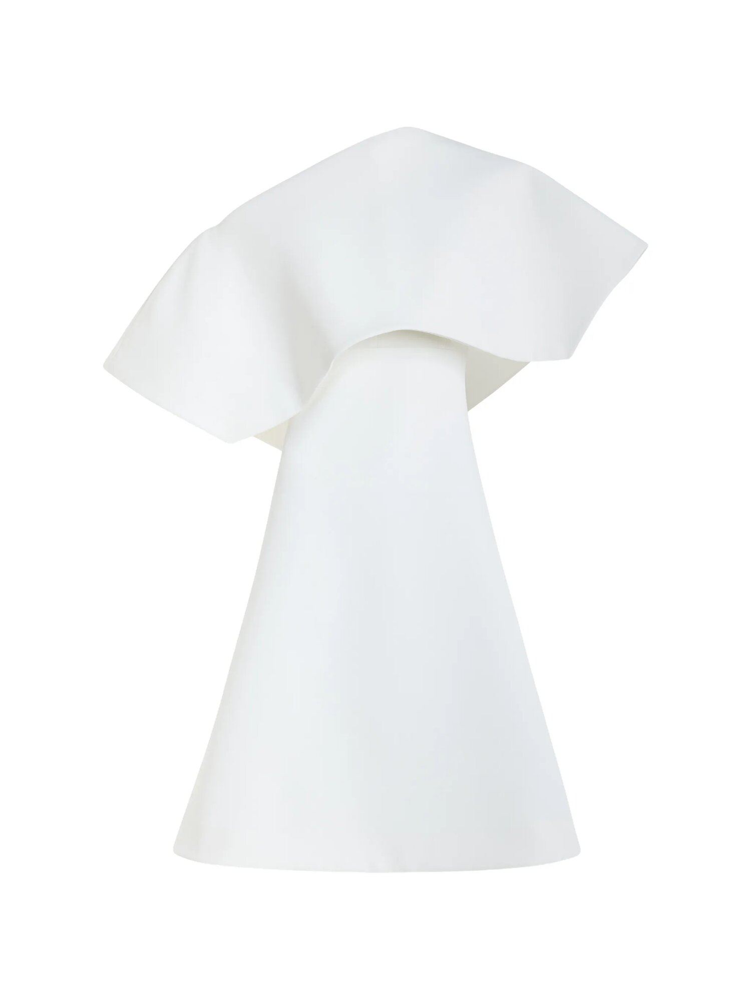 Платье Off-shoulder oversized-collar mini dress