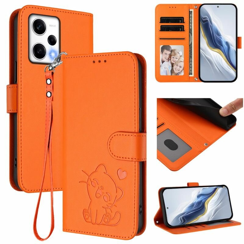 Чехол книжка для Сяоми Редми Нот 12 Про Плюс и Нот 12 Explorer ( Xiaomi Redmi Note 12 Pro Plus и Note12 Pro+ и Note 12 Explorer ) кожаный с магнитной застежкой, с функцией подставки, коротким шнурком
