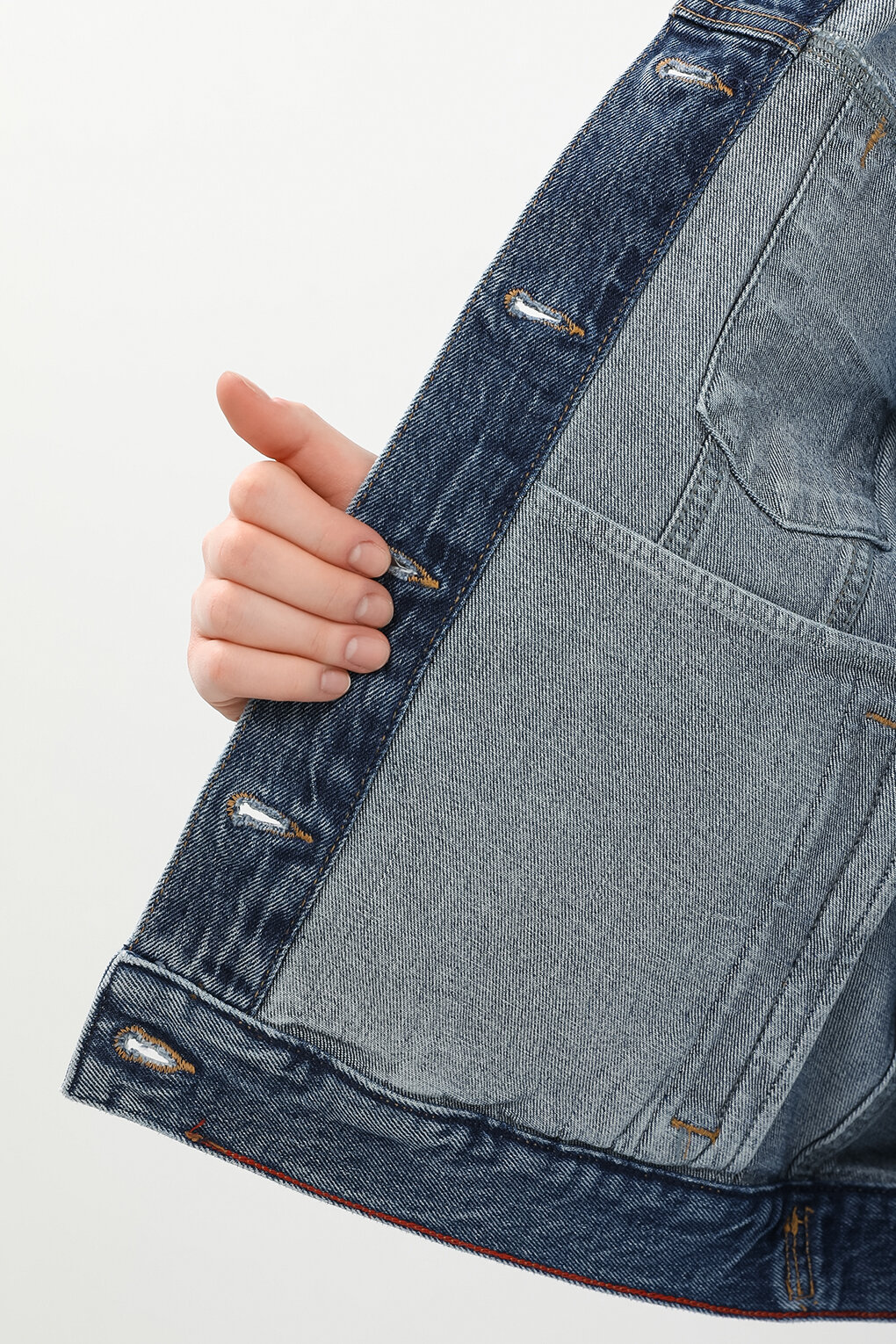 Куртка Tommy Jeans, размер S, синий — фото 1