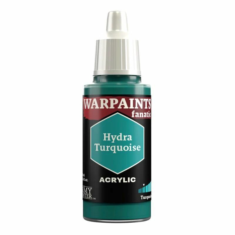 Акриловая краска Army Painter Warpaints Fanatic: Hydra Turquoise WP3038